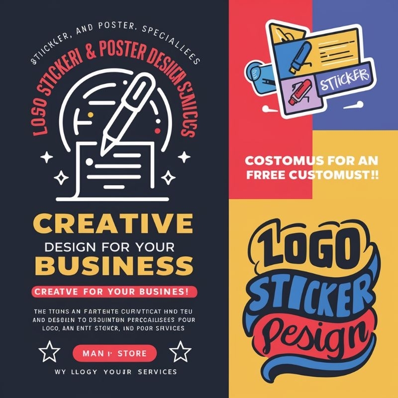 Jual Jasa Pembuatan Poster, Logo Dan Sticker Jualan | Shopee Indonesia