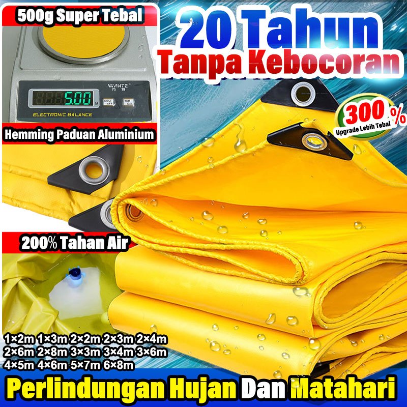 Jual Kain teknologi baru PVC Kuning KUAT DAN ANTI BOCOR terpal tenda ...