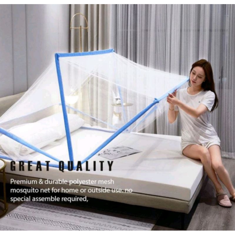 Jual kelambu tidur anti nyamuk kelambu portable kelambu tidur anti ...