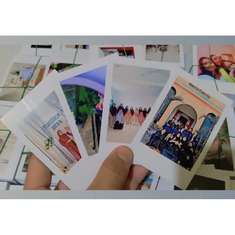 Jual CETAK FOTO POLAROID PAKET 100PCS TERMURAH(COD) | Shopee Indonesia