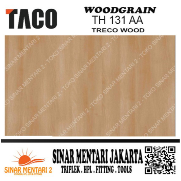 Jual TACO HPL WOODGRAIN TH 131 AA TRECO WOOD | Shopee Indonesia