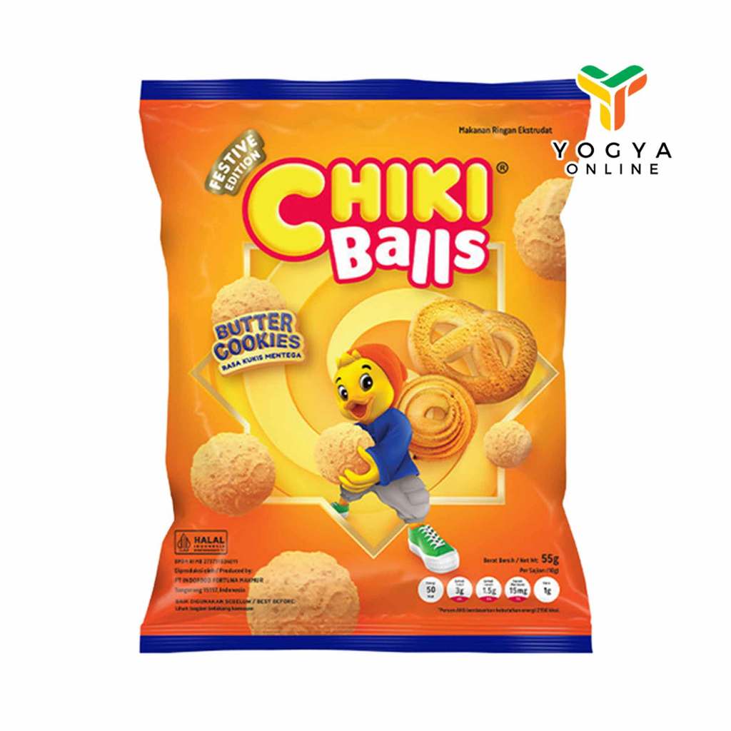 Jual Chiki Balls Butter Cookies 55 Gram | Shopee Indonesia