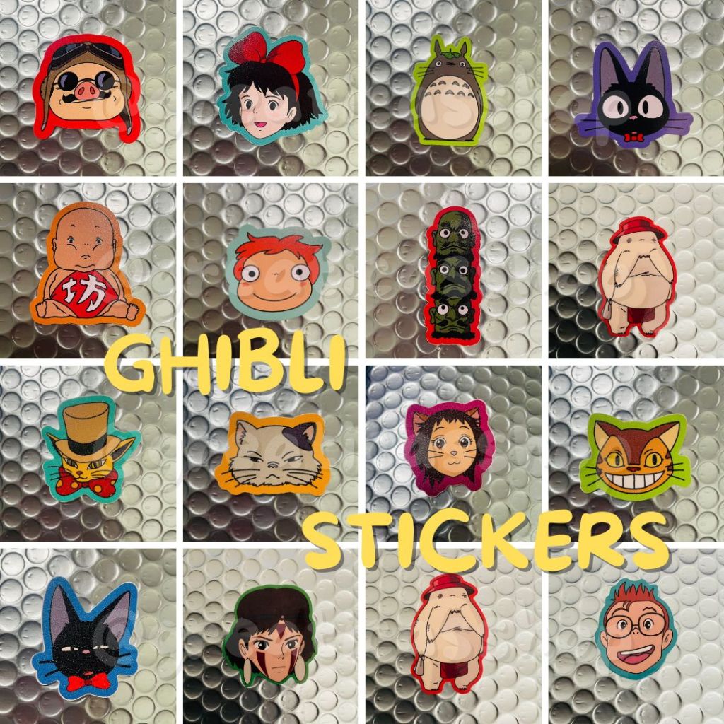 Jual STIKER STUDIO GHIBLI - Series 2 | Shopee Indonesia