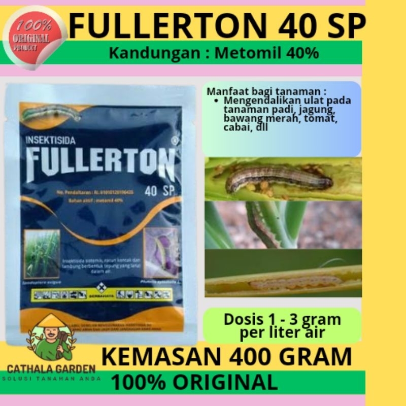Jual FULLERTON 40 SP KEMASAN 400 GRAM | INSEKTISIDA METOMIL 40% UNTUK ...