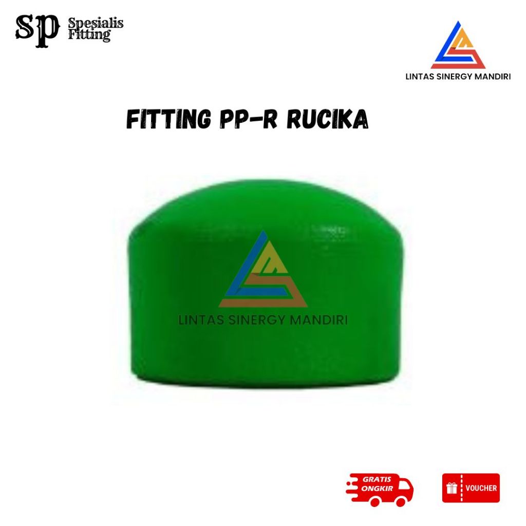 Jual FITTING PPR CAP RUCIKA 50mm(1-1/2") | Shopee Indonesia