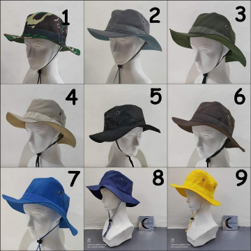Jual Topi Rimba hutan bucket hat Ripstop polos Ripstock | Shopee Indonesia