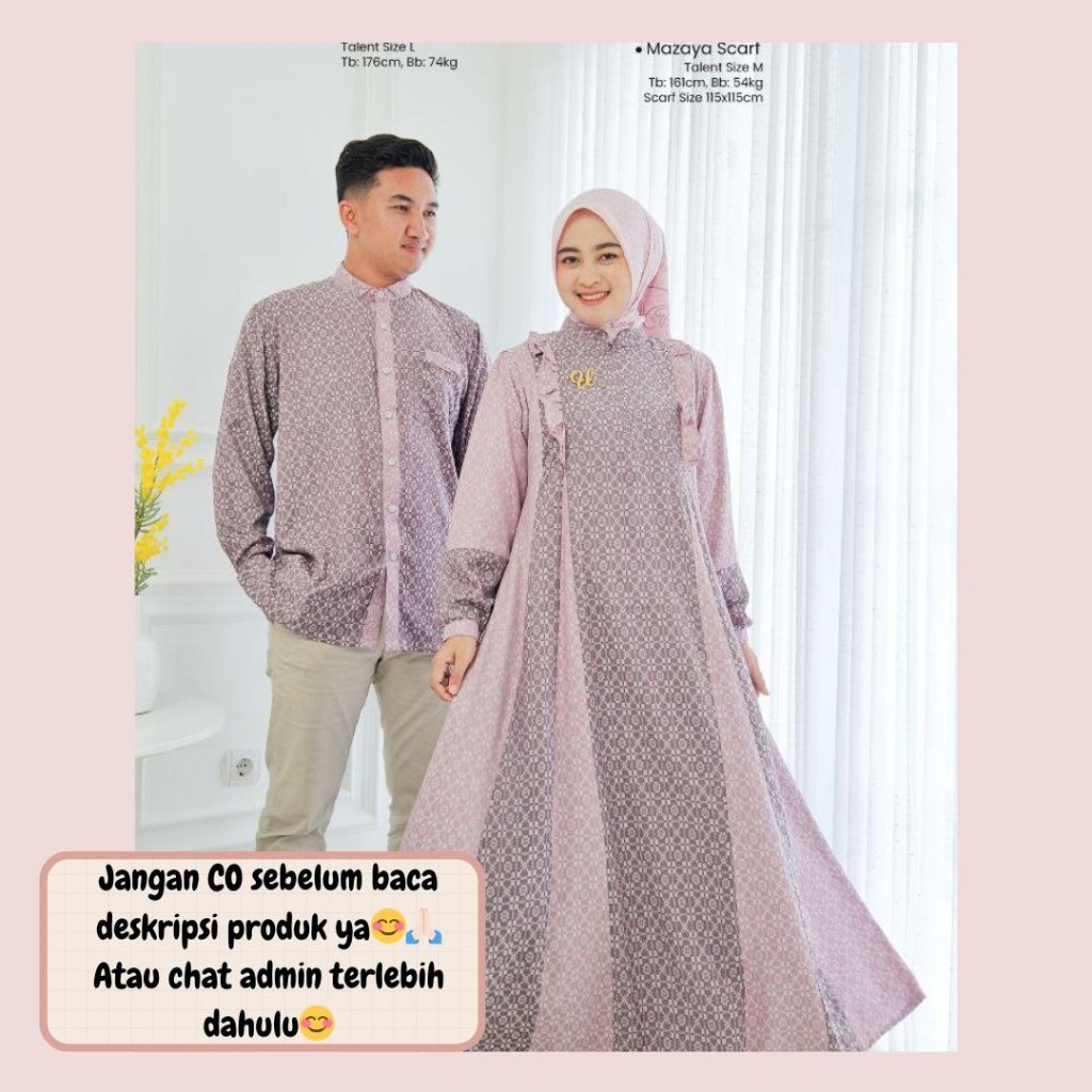 Jual OPEN PRE ORDER Ukail Mazaya couple by Urfimutiyaro (READY ...