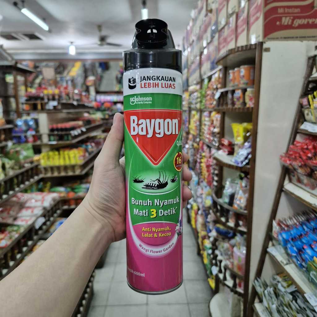 Jual BAYGON AEROSOL SEMPROT SPRAY GREEN TEA & WHITE ORCHID ZEN GARDEN ...