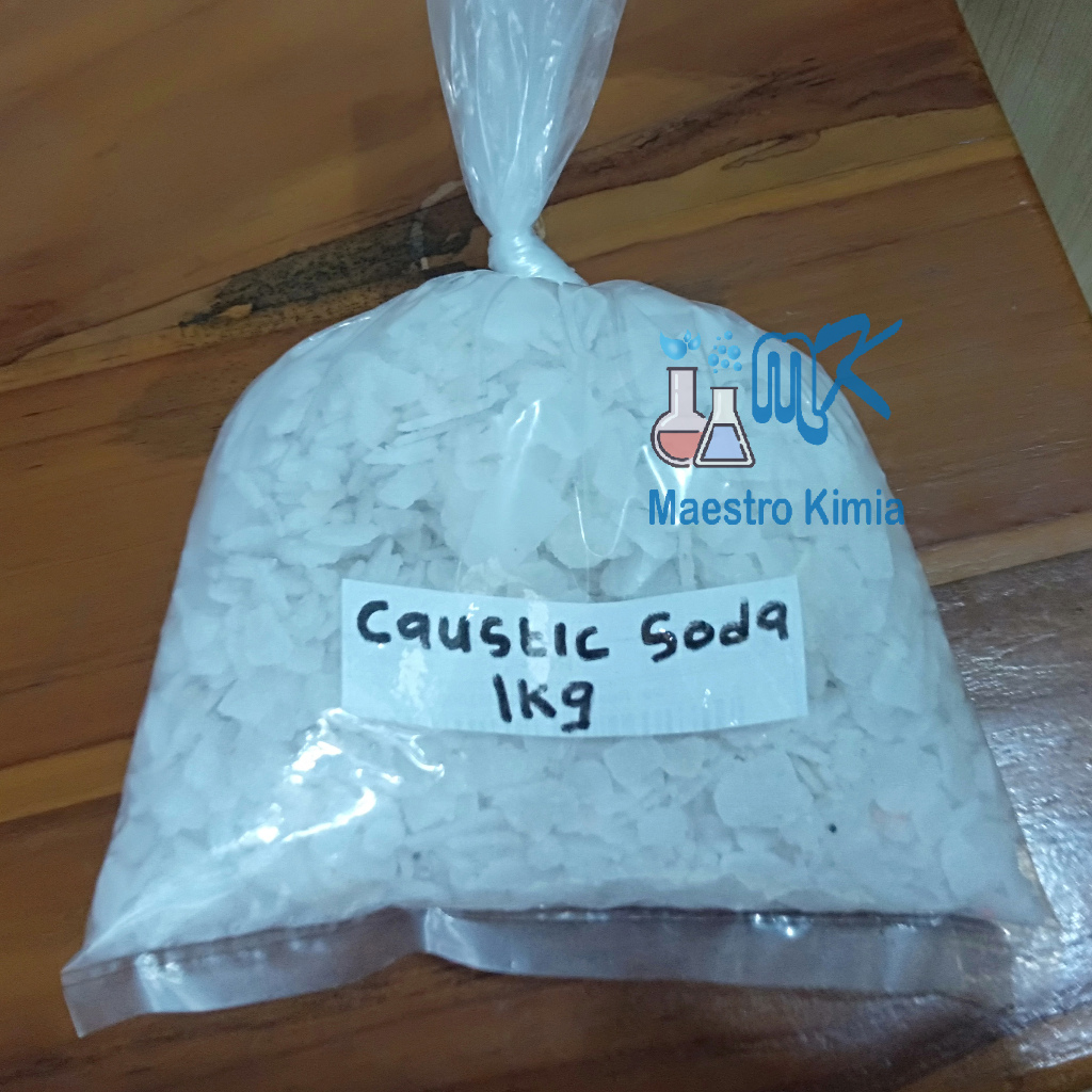Jual Caustic Soda Flake / Soda Api / NaOH / Natrium Hydroxide 1 Kg ...