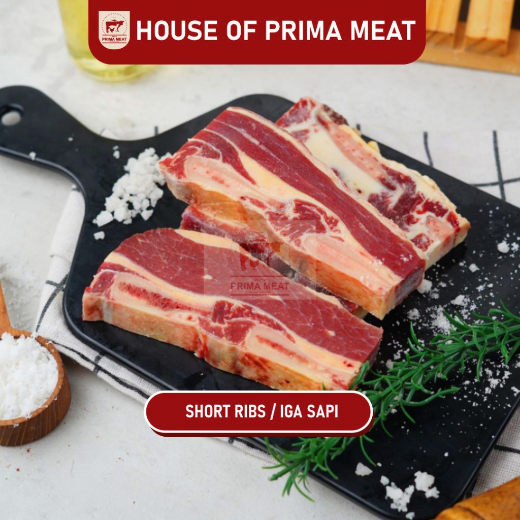 Jual Aus Short Rib Daging Iga Sapi Import Aus 500gr Shopee Indonesia