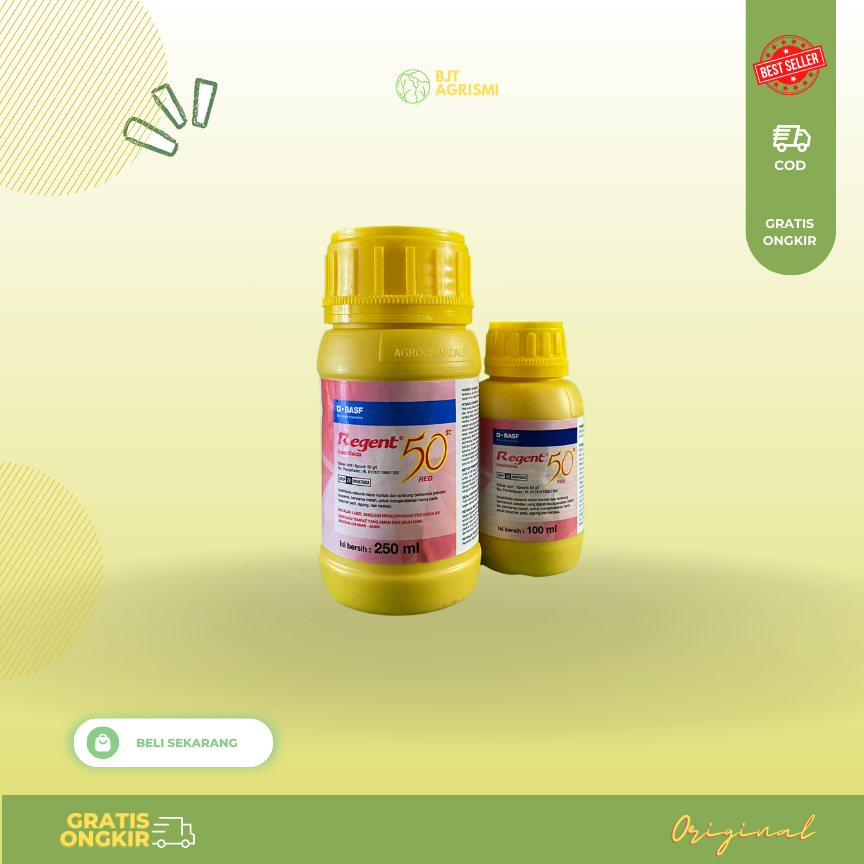 Jual REGENT RED 50SC INSEKTISIDA Fipronil 50g/l 100 ML 250ML | Shopee ...