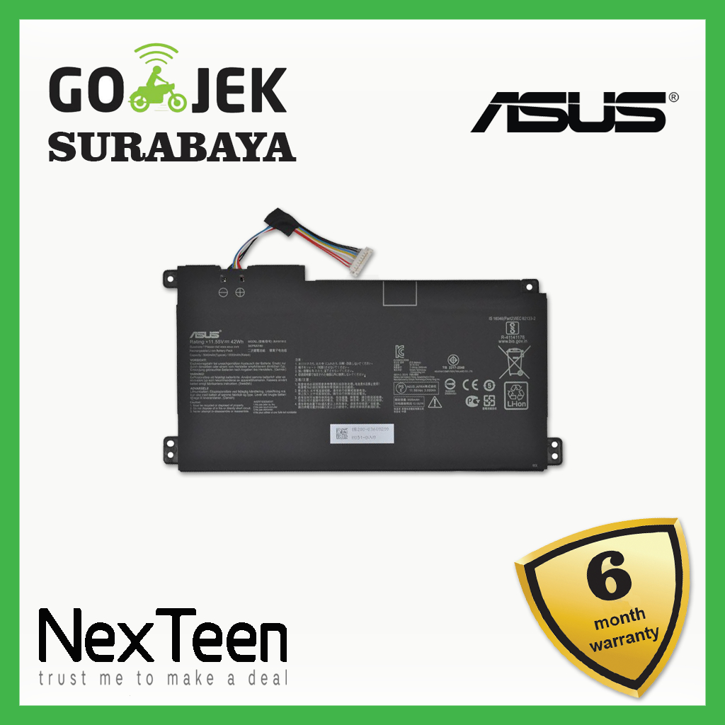 Jual Original Baterai Asus VivoBook 14 E410M E410MA E410KA E510M E510MA E510KA F414MA L410MA ...