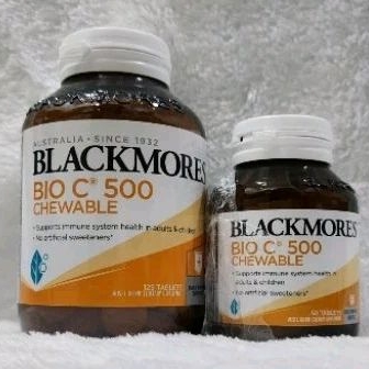 Jual blackmores bio c 500 chewable isi 125 tablet hisap original ...