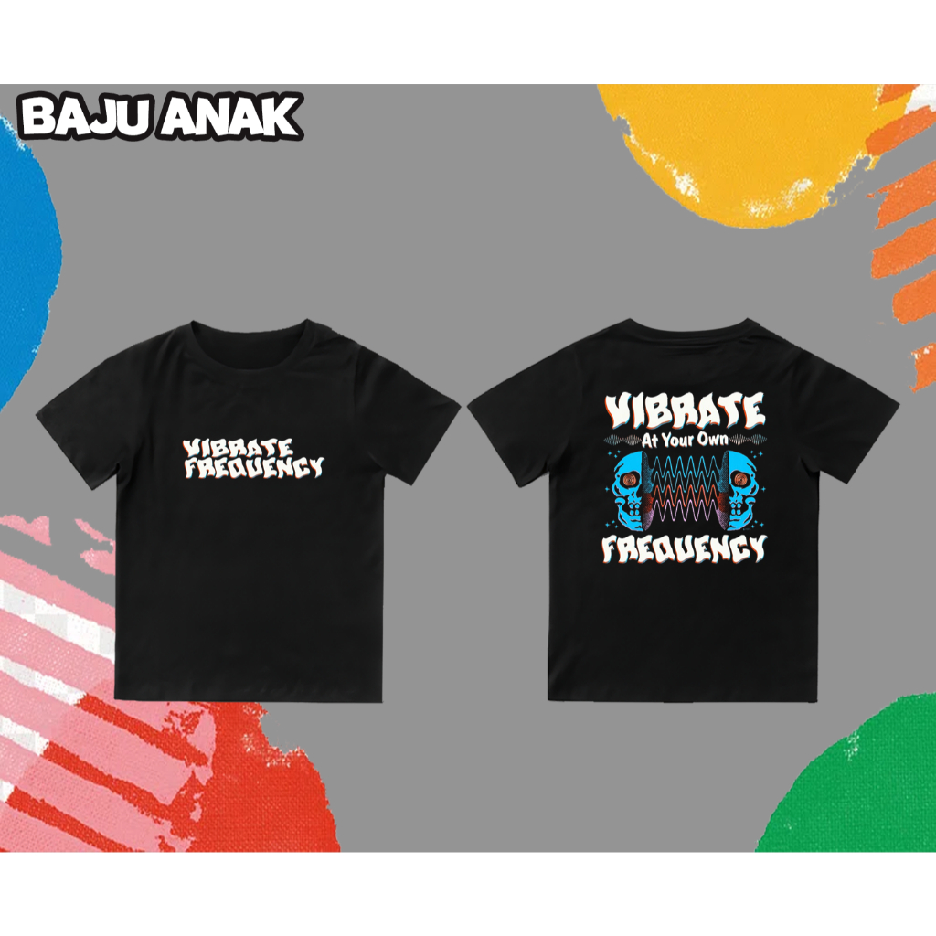Jual Baju Mantaap [ Bisa COD ] Baju Anak Pria/ Wanita - Baju Bocil Skena Indonesia " Vibrate ...