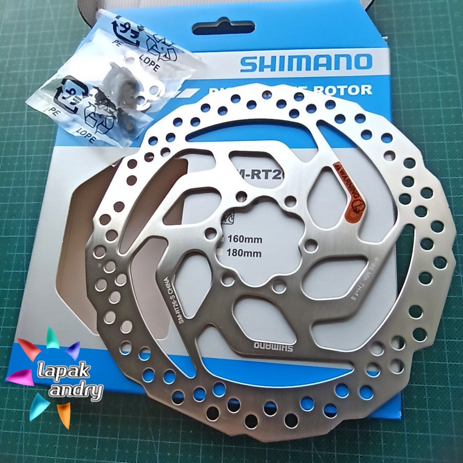 Jual LapakAndry Rotor Cakram Shimano RT 26 Original Disk Brake Sepeda ...