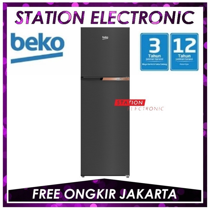 Jual Beko Kulkas 2 Pintu 230 Liter RDNT232I20HFK | Shopee Indonesia