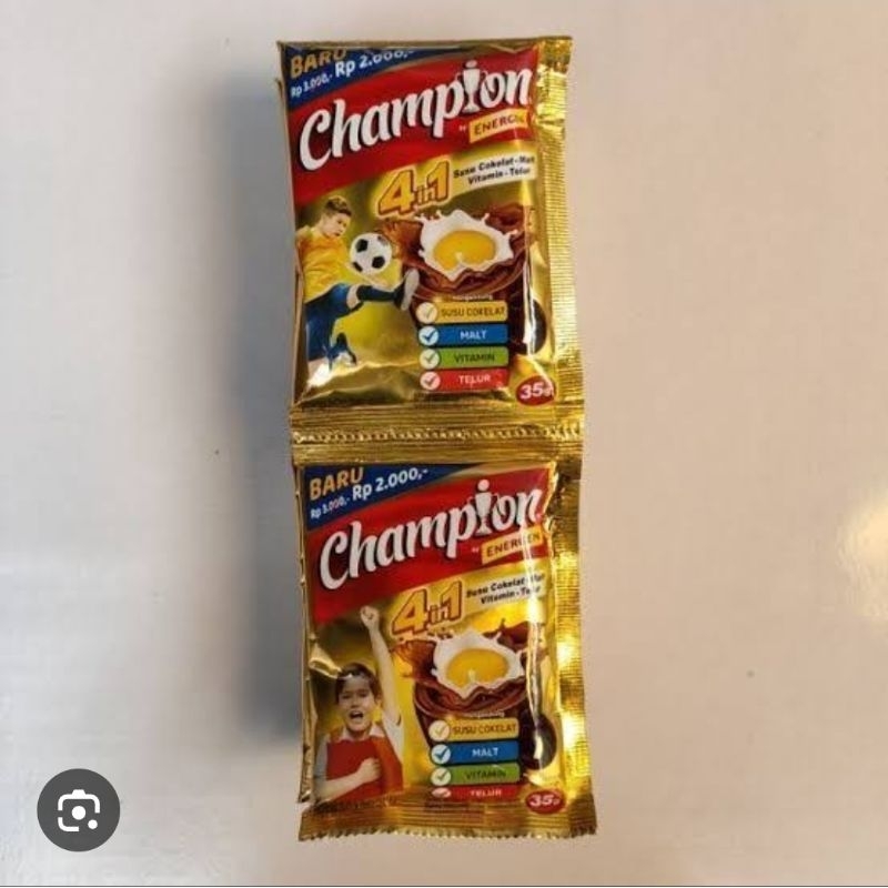 Jual Energen Champion isi 10 sachet 30 gram / Susu Champion by Energen ...