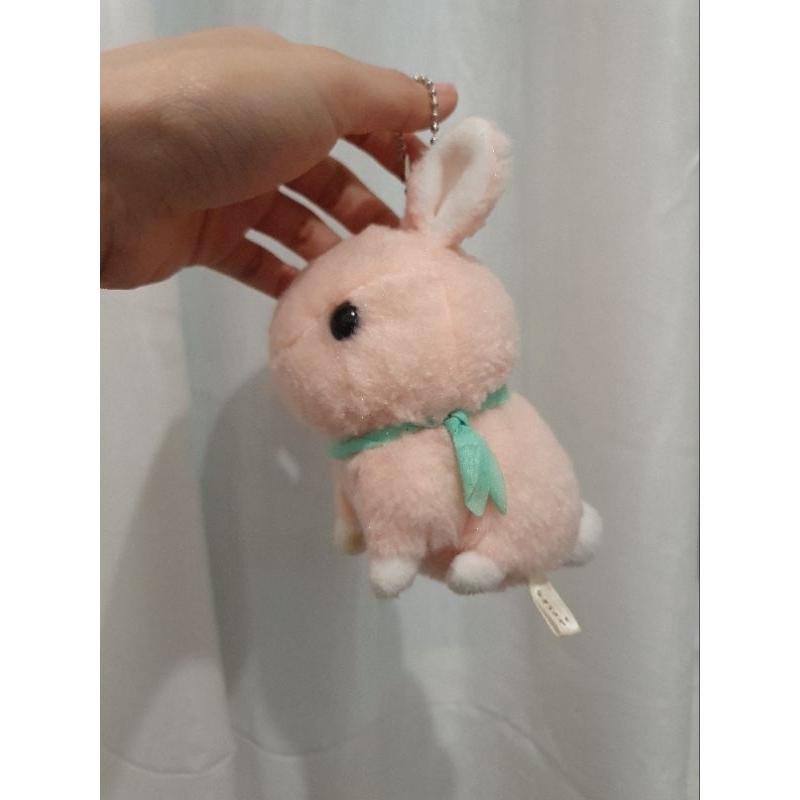 Jual Amuse Keychain Bunny Peach Pita Hijau | Shopee Indonesia