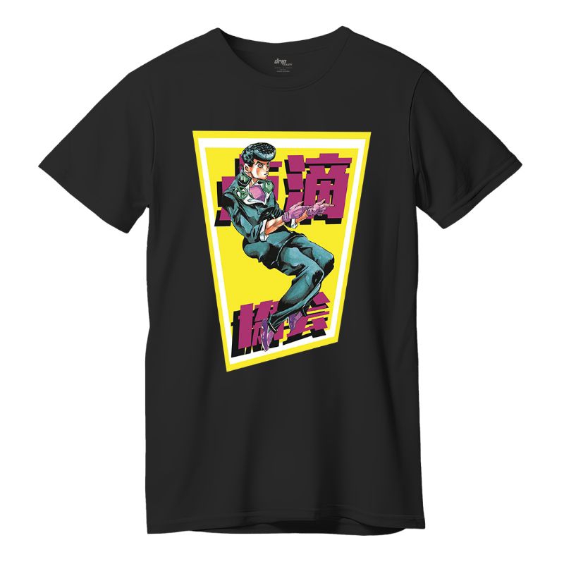 Jual Drip Society Kaos Anime JoJo Part 4 Josuke JoJo Pose Unisex / Pria ...
