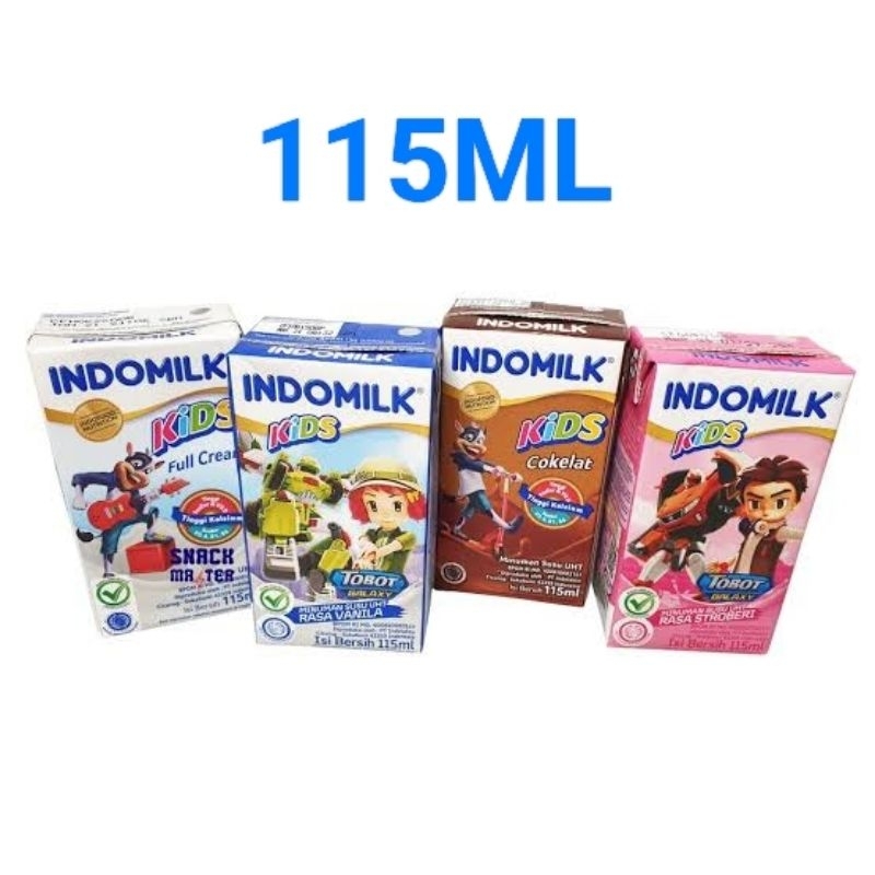 Jual Indomilk Kids Uht 115ML | Shopee Indonesia