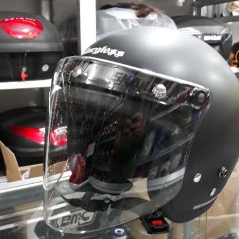 Jual KACA HELM BOGO VENOM MUDEL SNAIL RETRO KLASIK i L2J7 | Shopee ...