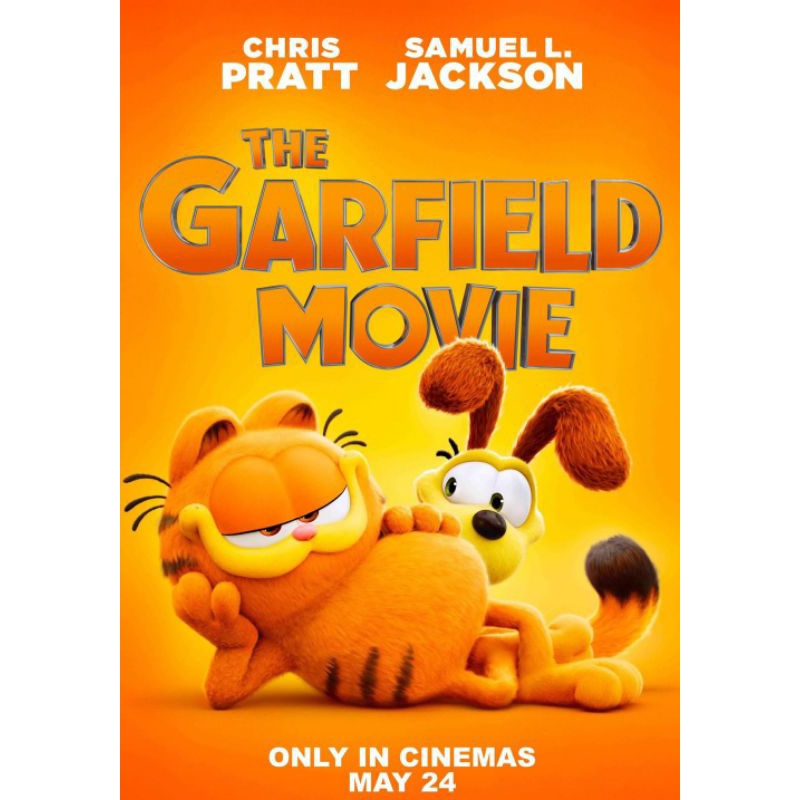 Jual DVD ANIMASI THE GARFIELD M'OVIE (2024) | Shopee Indonesia