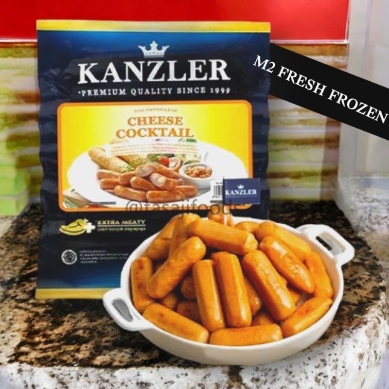 Jual Sosis Kanzler Chesee Coctail 500 Gram | Shopee Indonesia