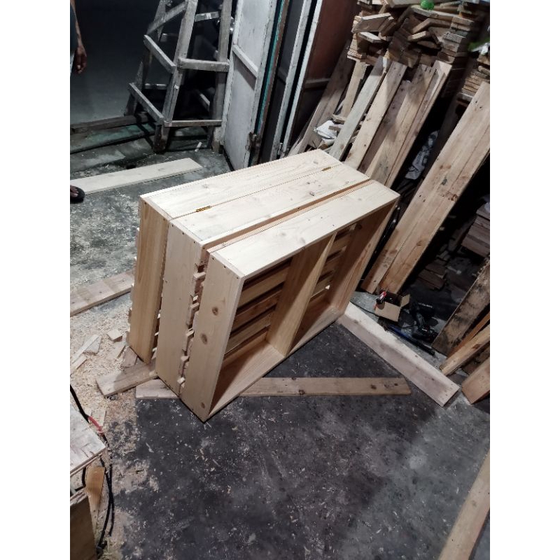 Jual Dipan Palet 3 Lipat 100x200x10 Alas Tempat Tidur Kayu Jati Belanda ...