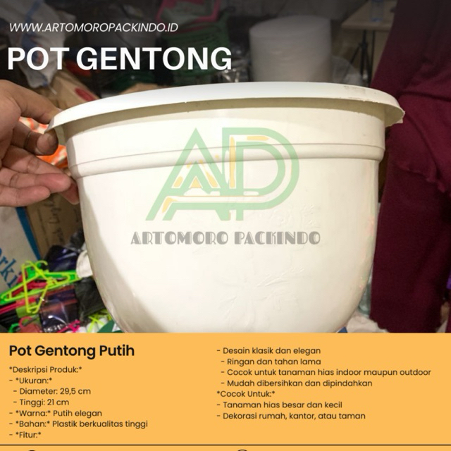 Jual Pot Gentong / Pot Bunga Jumbo / Pot Bung Plastik | Shopee Indonesia