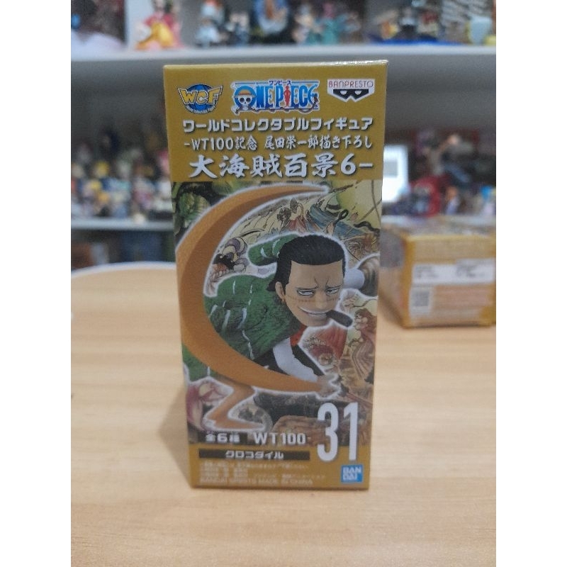 Jual Figure One Piece Original WCF Crocodile WT100 Japver MISB | Shopee Indonesia