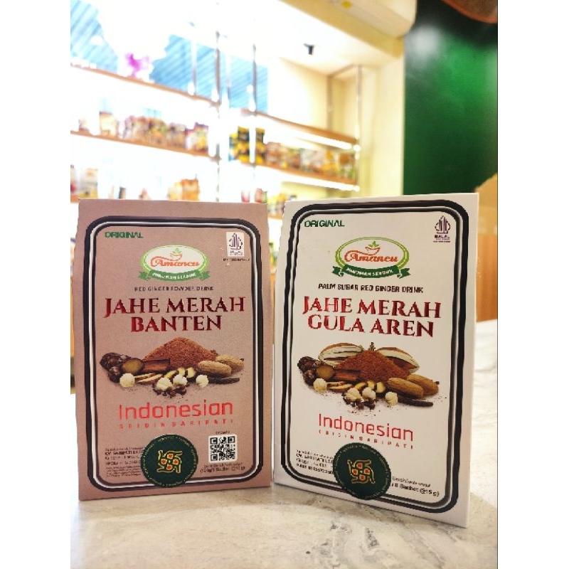 Jual Minuman Herbal Jahe Merah Banten dan Jahe Merah Gula Aren ...