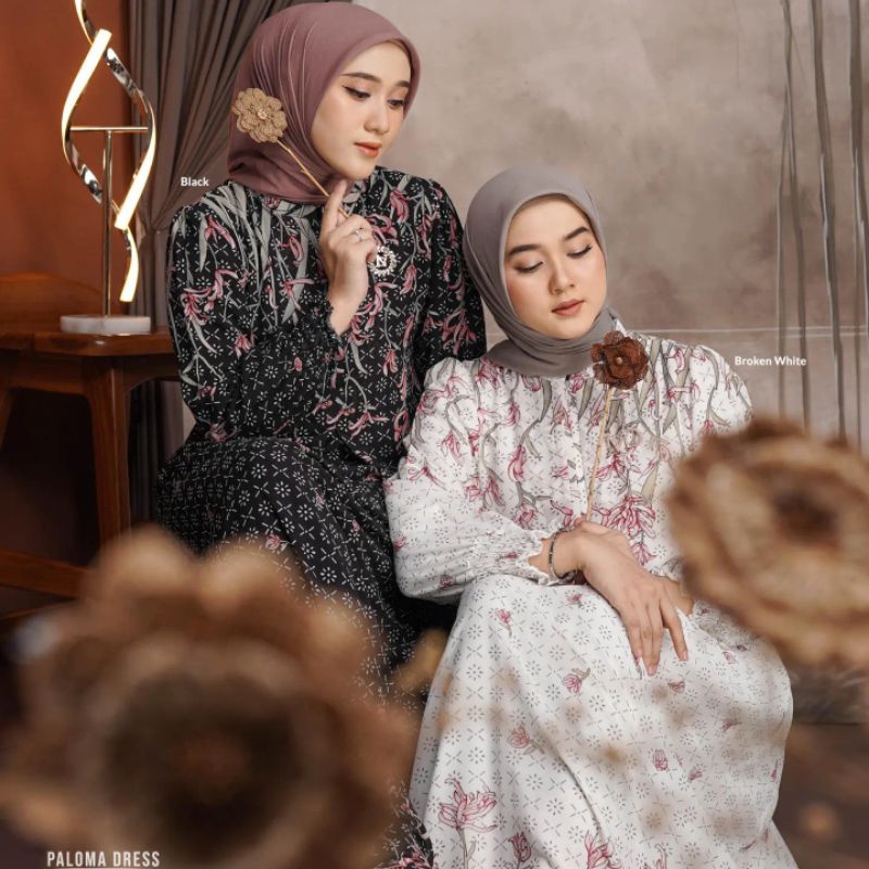 Jual DR202| PALOMA / EUDORA / GLADIOLUS / GREETHA DRESS by Nadheera Luxury [ NEW - ND Pattern ...