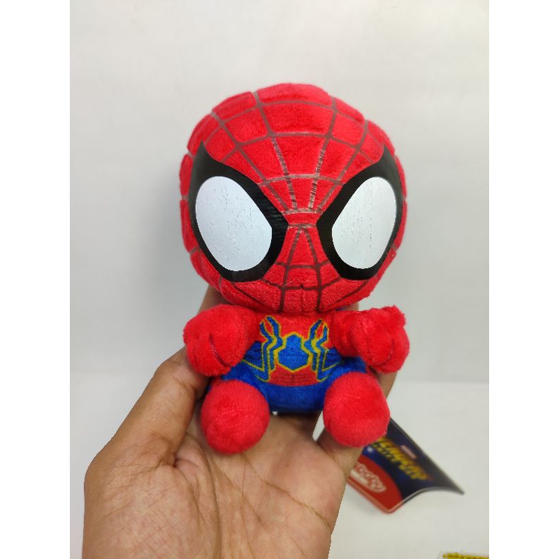 Jual boneka Spiderman spider Man original marvel new tag mata crack ...