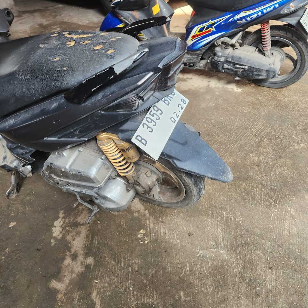 Jual motor listrik putih biru logo korlantas | Shopee Indonesia
