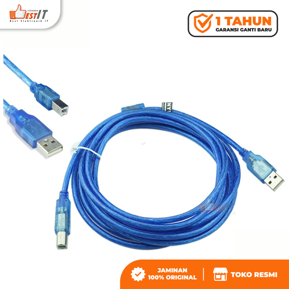 Jual Kabel usb printer 5 Meter NYK | Shopee Indonesia