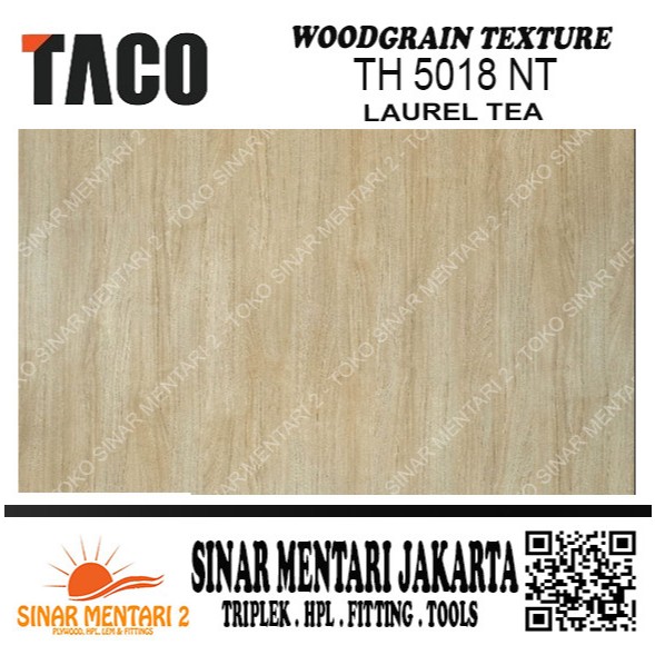 Jual TACO HPL WOODGRAIN TEXTUR TH 5018 NT LAUREL TEA | Shopee Indonesia