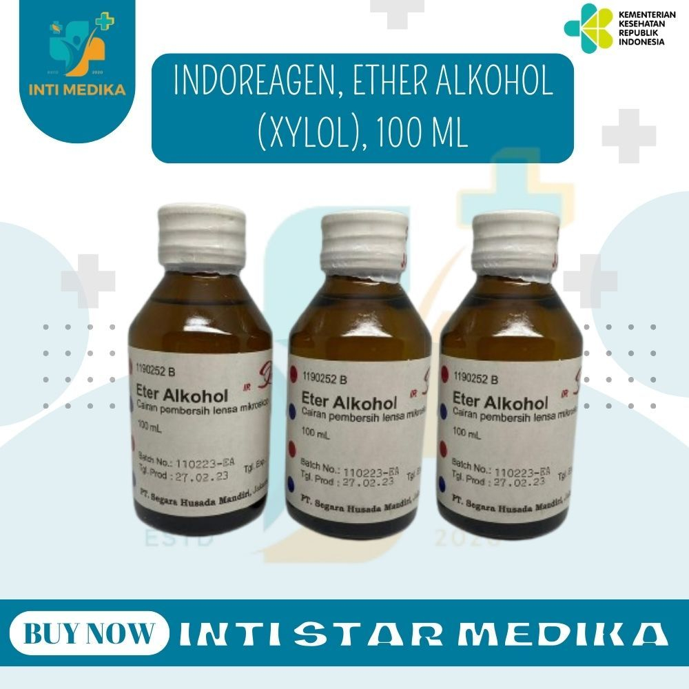 Jual INDOREAGEN, ETHER ALKOHOL (XYLOL), 100 ML | Shopee Indonesia