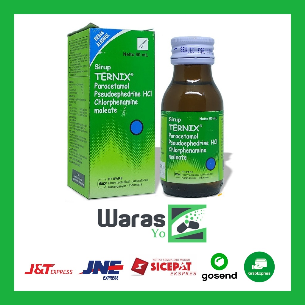 Jual [SW] Ternix Sirup 60 ml - Obat Batuk Flu Anak | Shopee Indonesia