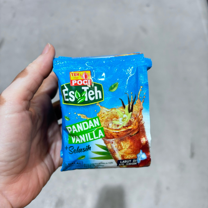 Jual Teh Poci Pandan Vanilla + Selasih - Isi 10 Sachet | Shopee Indonesia