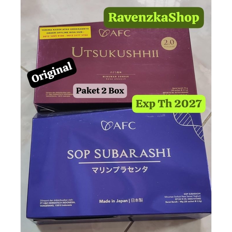 Jual SUBARASHI UTSUKUSHHII GOLD PRODUK 100 % ORIGINAL AFC JAPAN ALL EXP ...