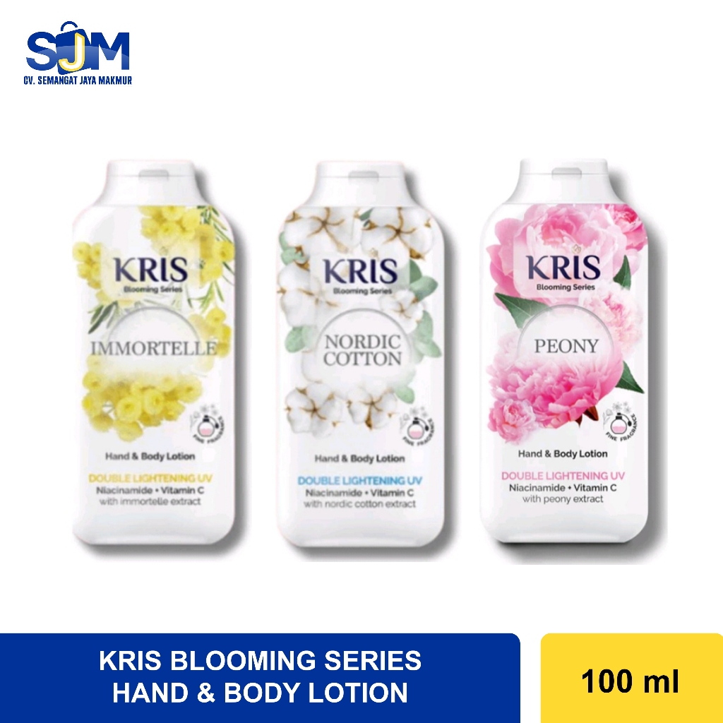 Jual Kris Blooming Series Hand Body Lotion 100 ml | Shopee Indonesia