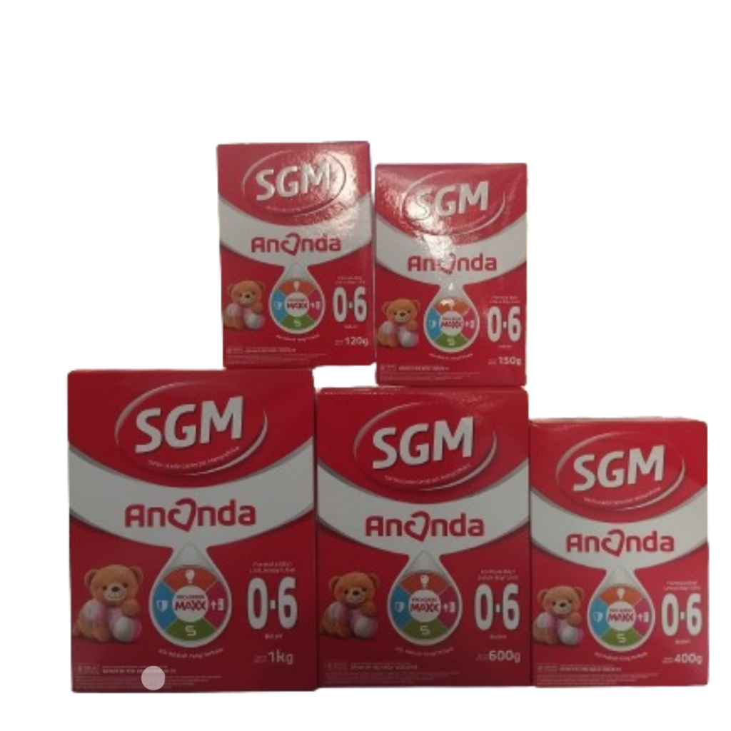 Jual SGM Ananda 1 (0-6 Bulan) Formula Bayi Bubuk 600gr/1000gr SGM Susu Formula Murah | Shopee ...