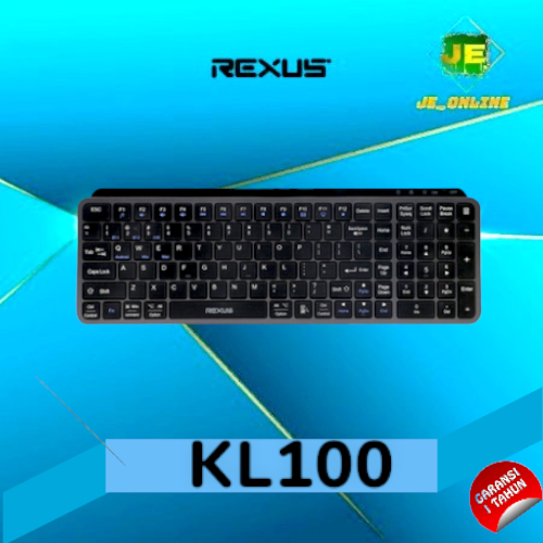 Jual Rexus Keyboard Bluetooth Wireless Office KL100 | Shopee Indonesia