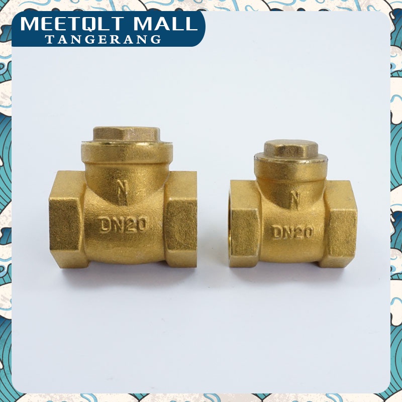Jual Check Valve Kuningan 3/4"-Swing Check Valve-Kuningan Check Valve ...