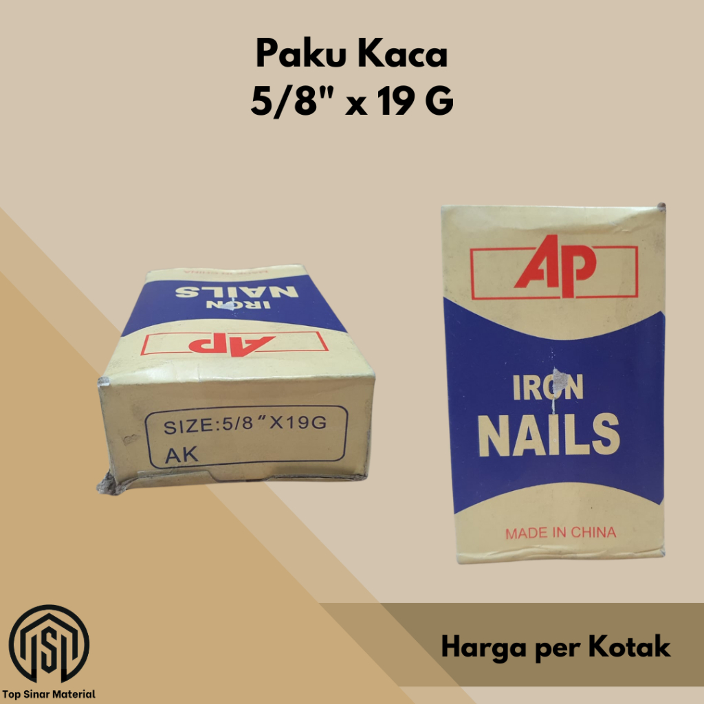 Jual PAKU PEN TRIPLEK PAKU SOL SEPATU PAKU SOFA IRON PANEL PINS POWER 5 ...