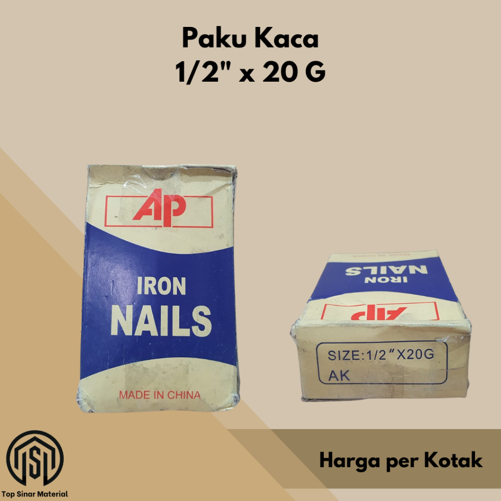 Jual PAKU PEN TRIPLEK PAKU SOL SEPATU PAKU SOFA IRON PANEL PINS POWER 1 ...