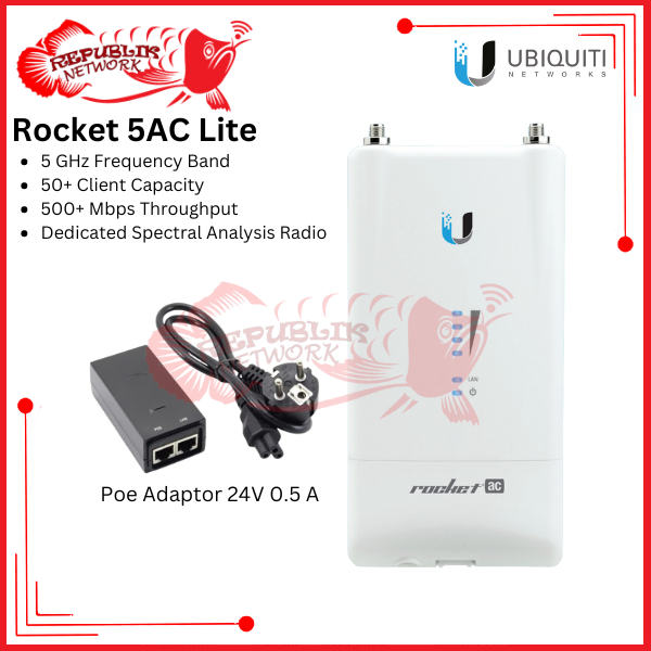 Jual Ubiquiti Rocket 5AC Lite R5AC-Lite | Shopee Indonesia