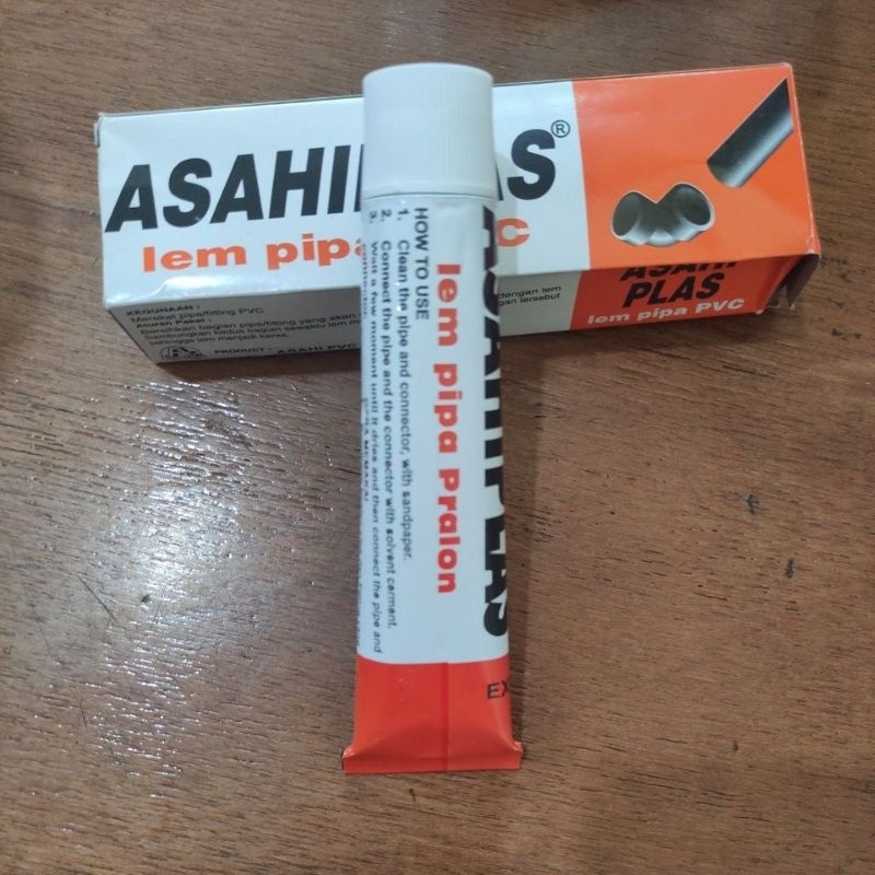 Jual lem pipa ASAHI / lem Pralon odol / lem pipa PVC asahi | Shopee ...