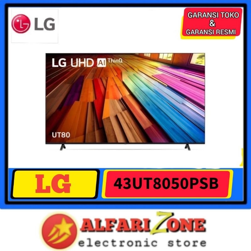 Jual LG LED UHD Smart TV 43 inch 43UT8050 LG 4K 43UT8050PSB magic ...