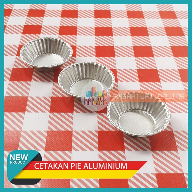 Jual Cetakan Pie Susu / Egg Tart / Mini Cake / Pie Buah Aluminium Press ...